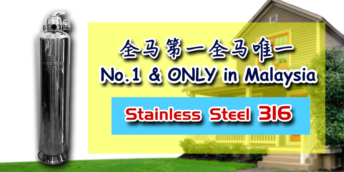 316 Stainless Steel Sand Filter - Mega Bio
